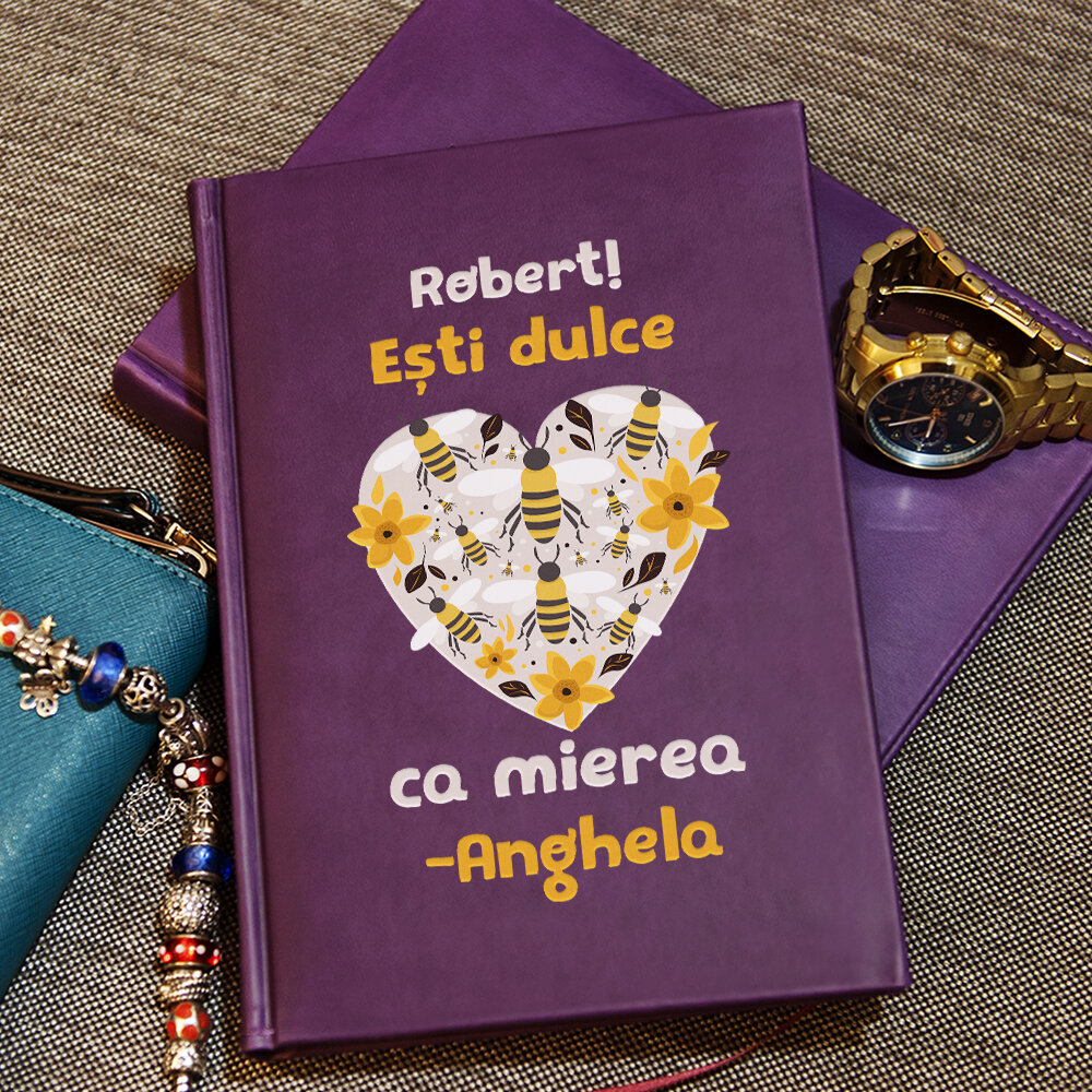Ești dulce ca mierea - Caiet de notițe - MyGift.ro