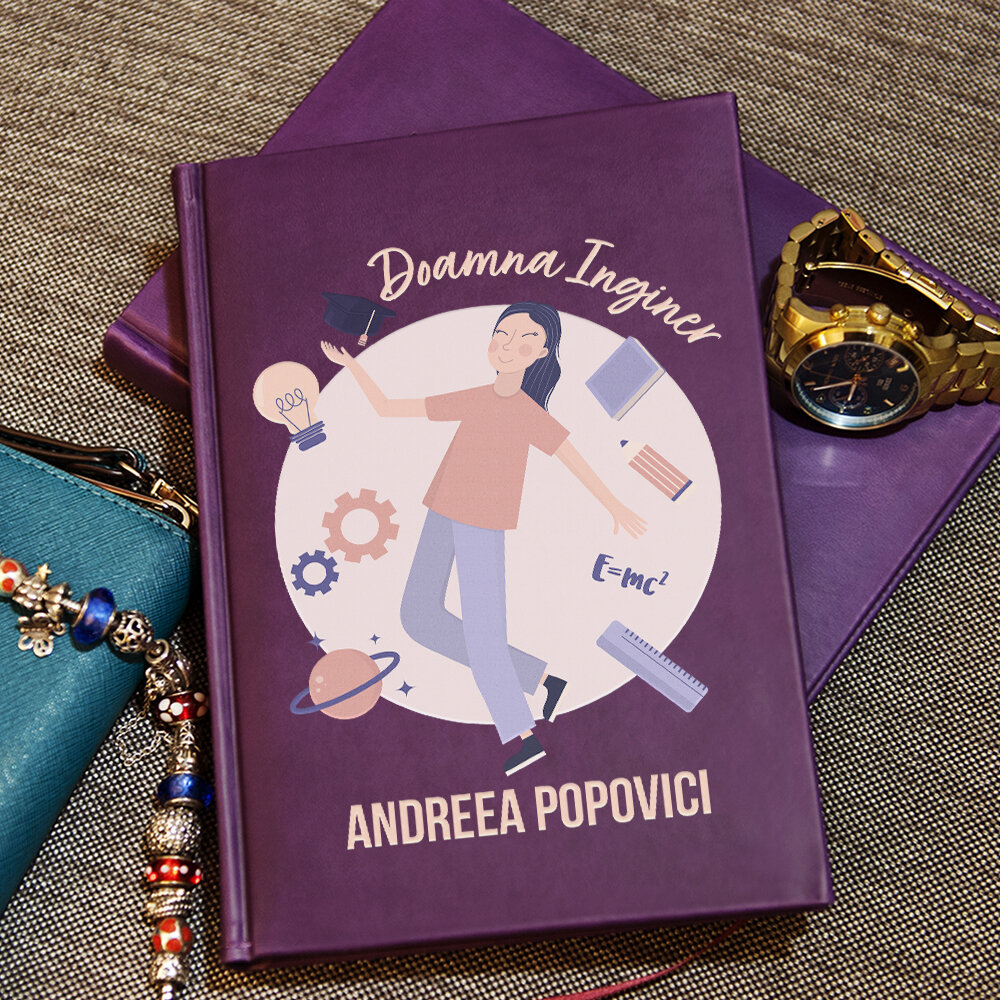 doamna inginer - Caiet de notițe - MyGift.ro