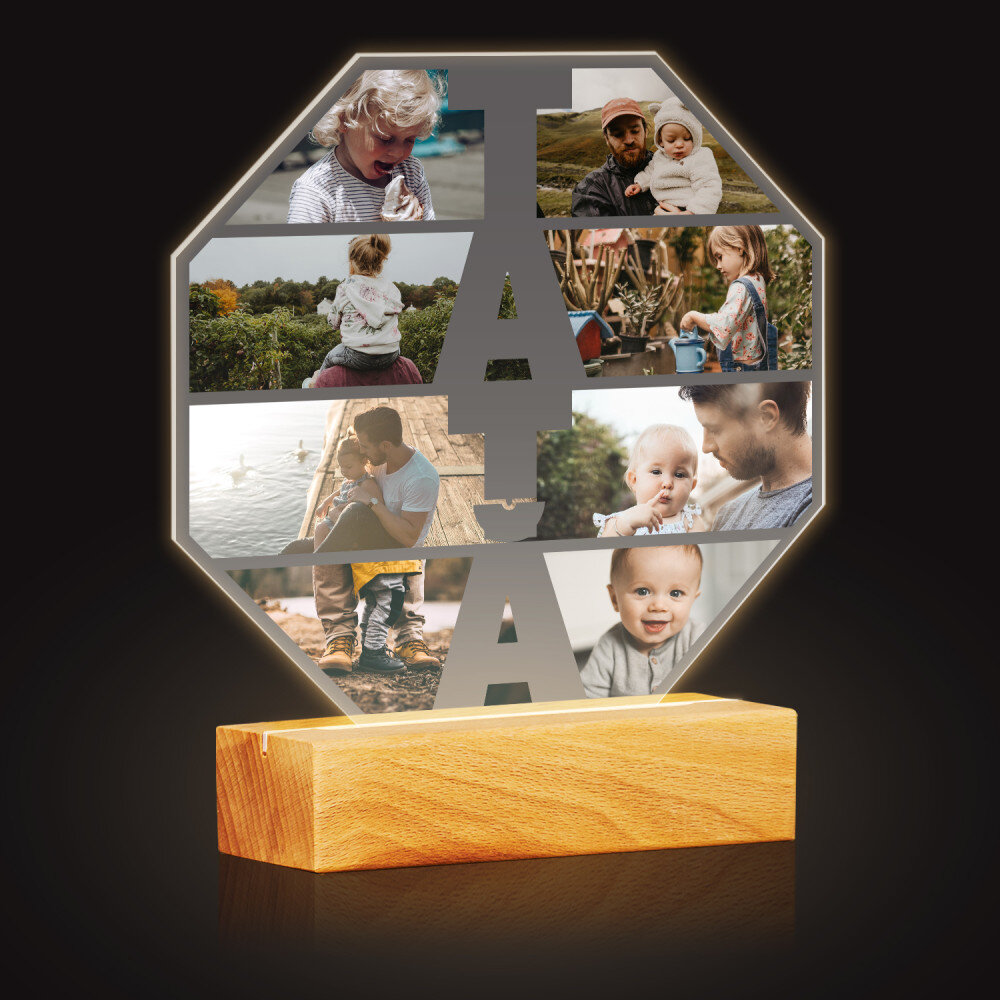 Tată colaj - Octagon - MyGift.ro